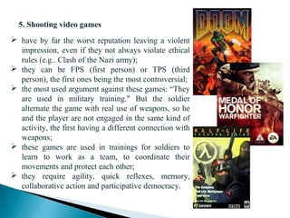 RO The Effects of Video Games | PPT