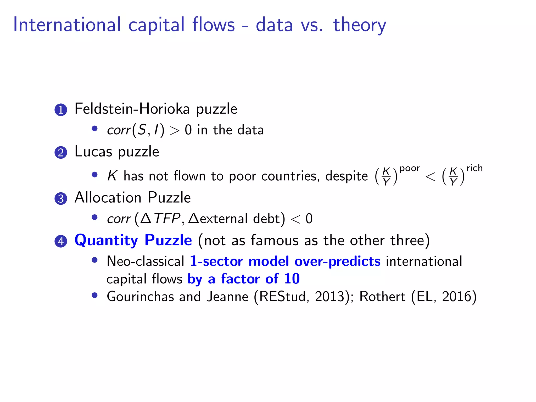 Non-tradable Goods, Factor Markets Frictions, and International Capital ...
