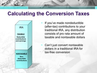 Roth IRA Conversions | PPTX