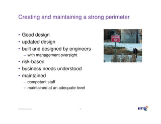 Securing your presence at the perimeter | PPT