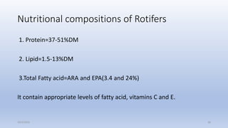General Introduction of Rotifers | PPTX