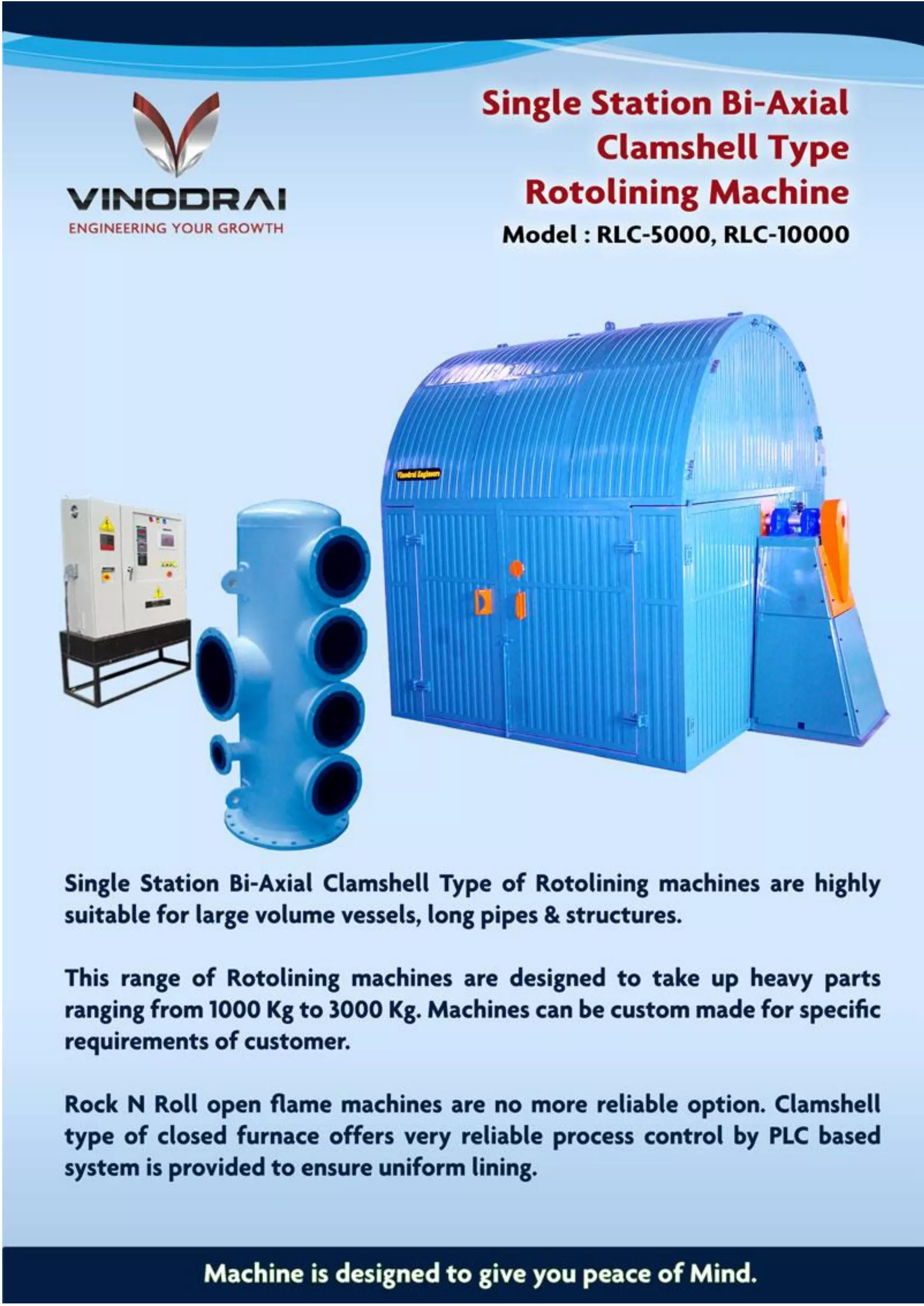 Rotolining Machine Catalog | PDF