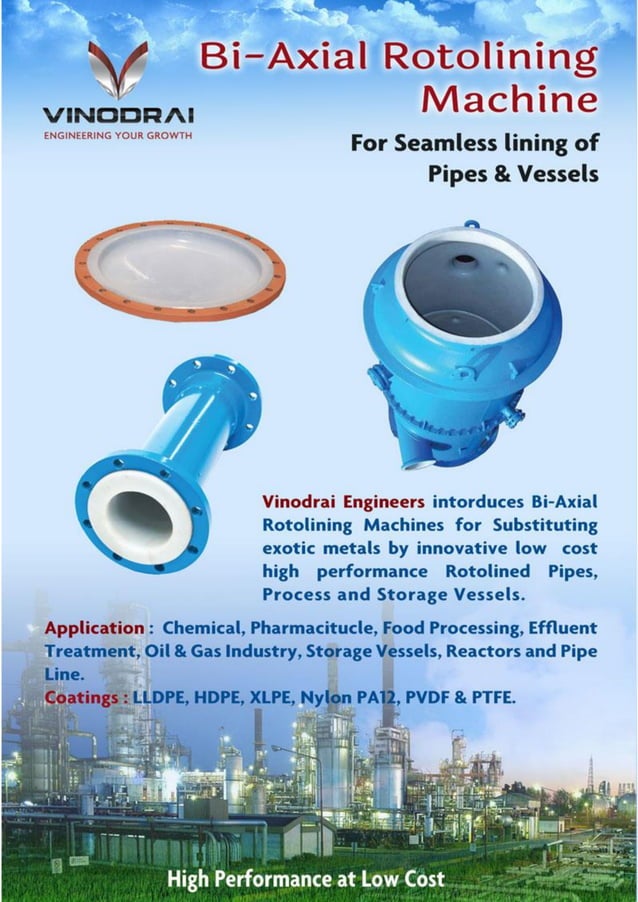 Rotolining Machine Catalog | PDF