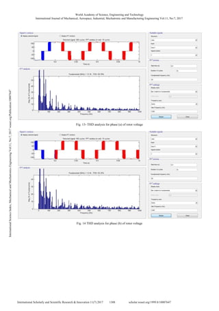 Rotor side-speed-control-methods-using-matlab simulink-for-wound-induction-motor | PDF