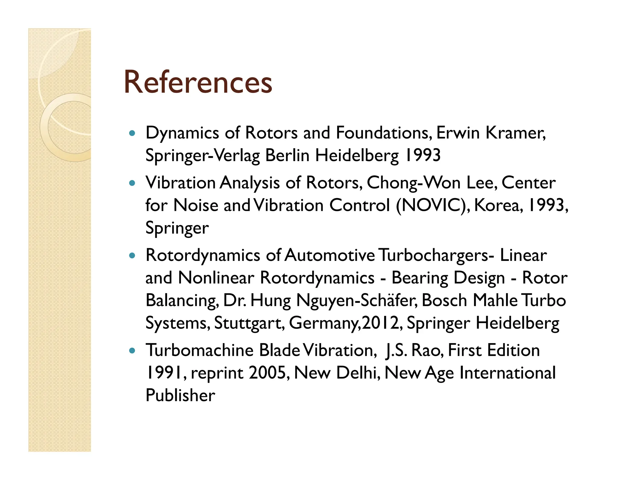 Introduction to all rotordynamics chapters | PDF
