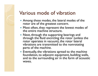 Introduction to all rotordynamics chapters | PDF