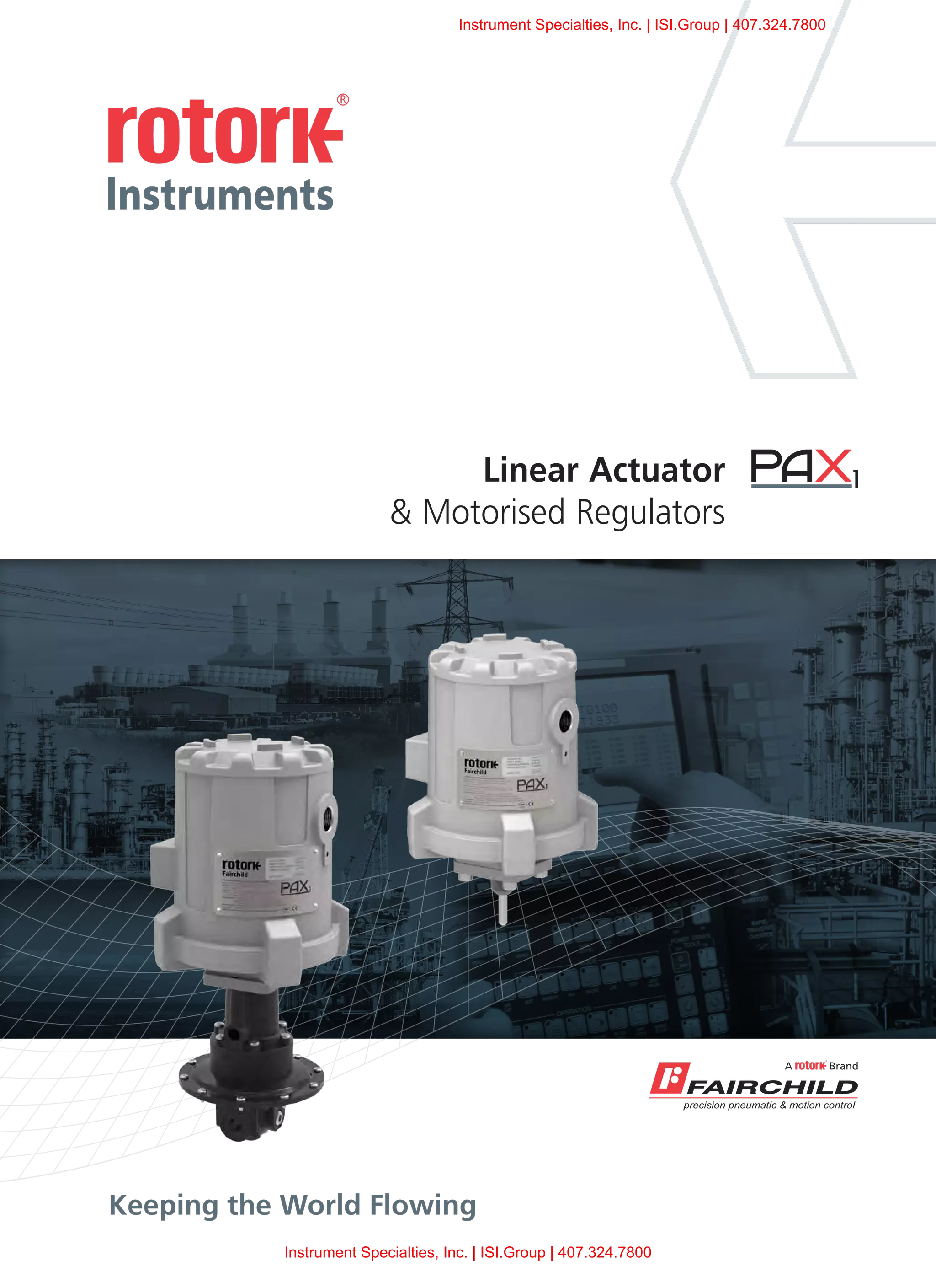 Rotork PAX1 Series Linear Actuator | PDF | Business | Business and Finance