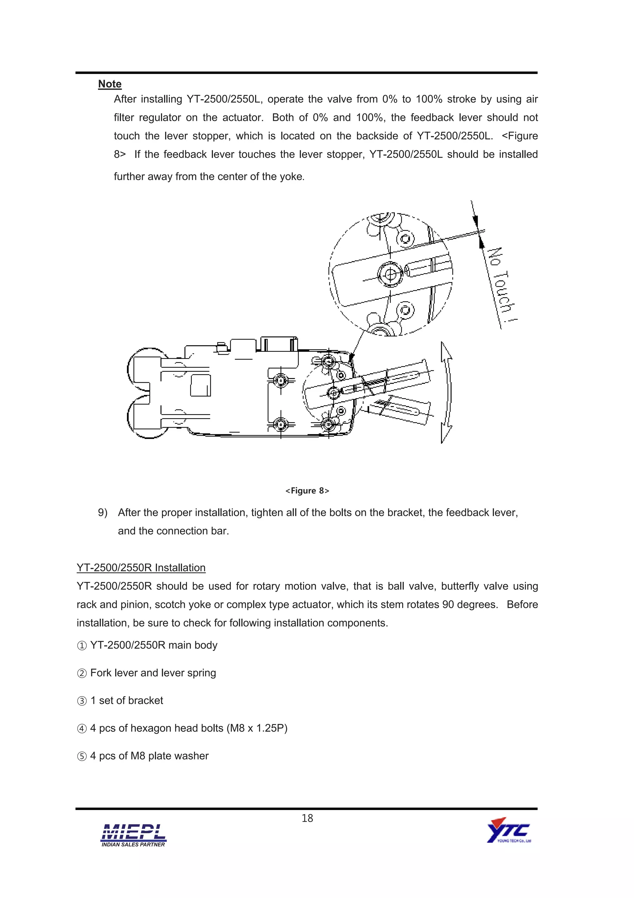 Rotork YTC YT-2500 Smart Valve Positioner PDF | PDF