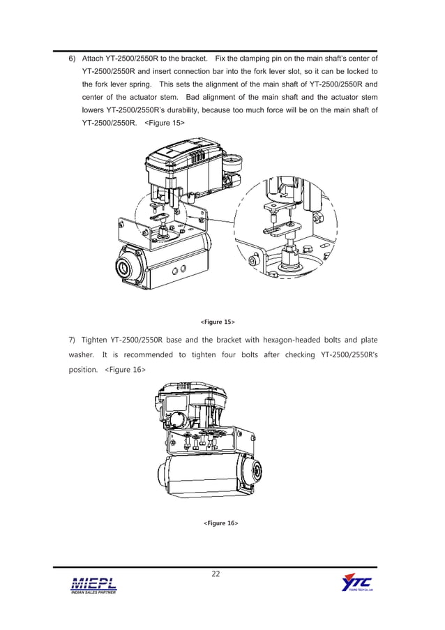 Rotork YTC YT-2500 Smart Valve Positioner PDF | PDF