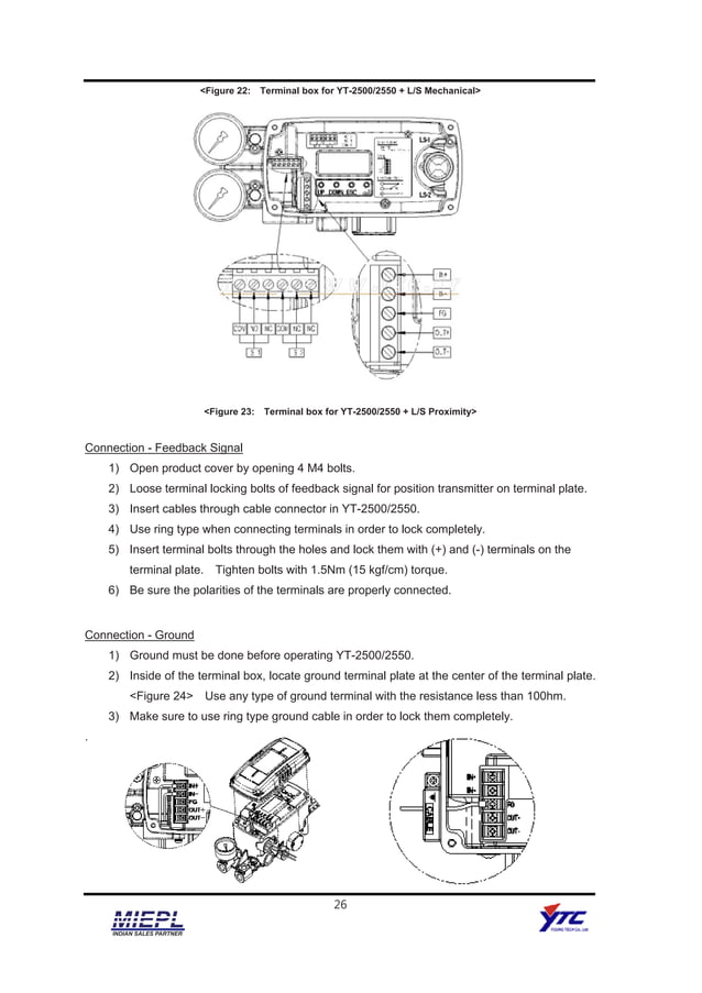 Rotork YTC YT-2500 Smart Valve Positioner PDF | PDF