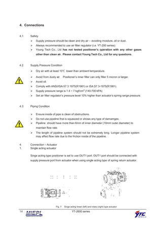 Rotork YTC YT-2600 Smart Valve Positioner | Product Manual | PPTX