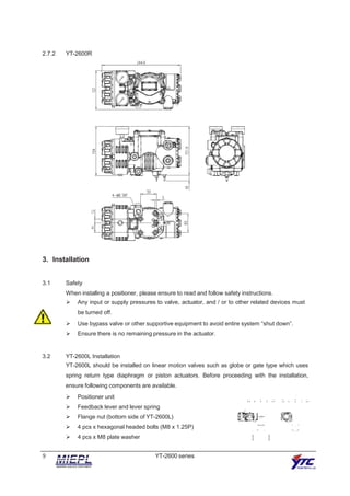 Rotork YTC YT-2600 Smart Valve Positioner | Product Manual | PPTX