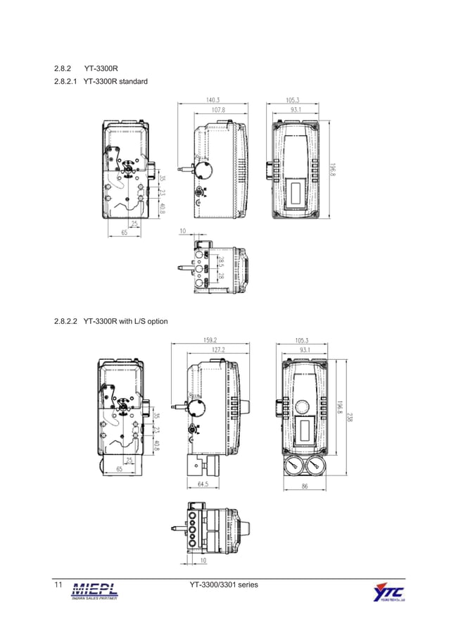 Rotork YTC YT-3300, Rotork YTC YT-3350 Smart Positioner - PPT File ...