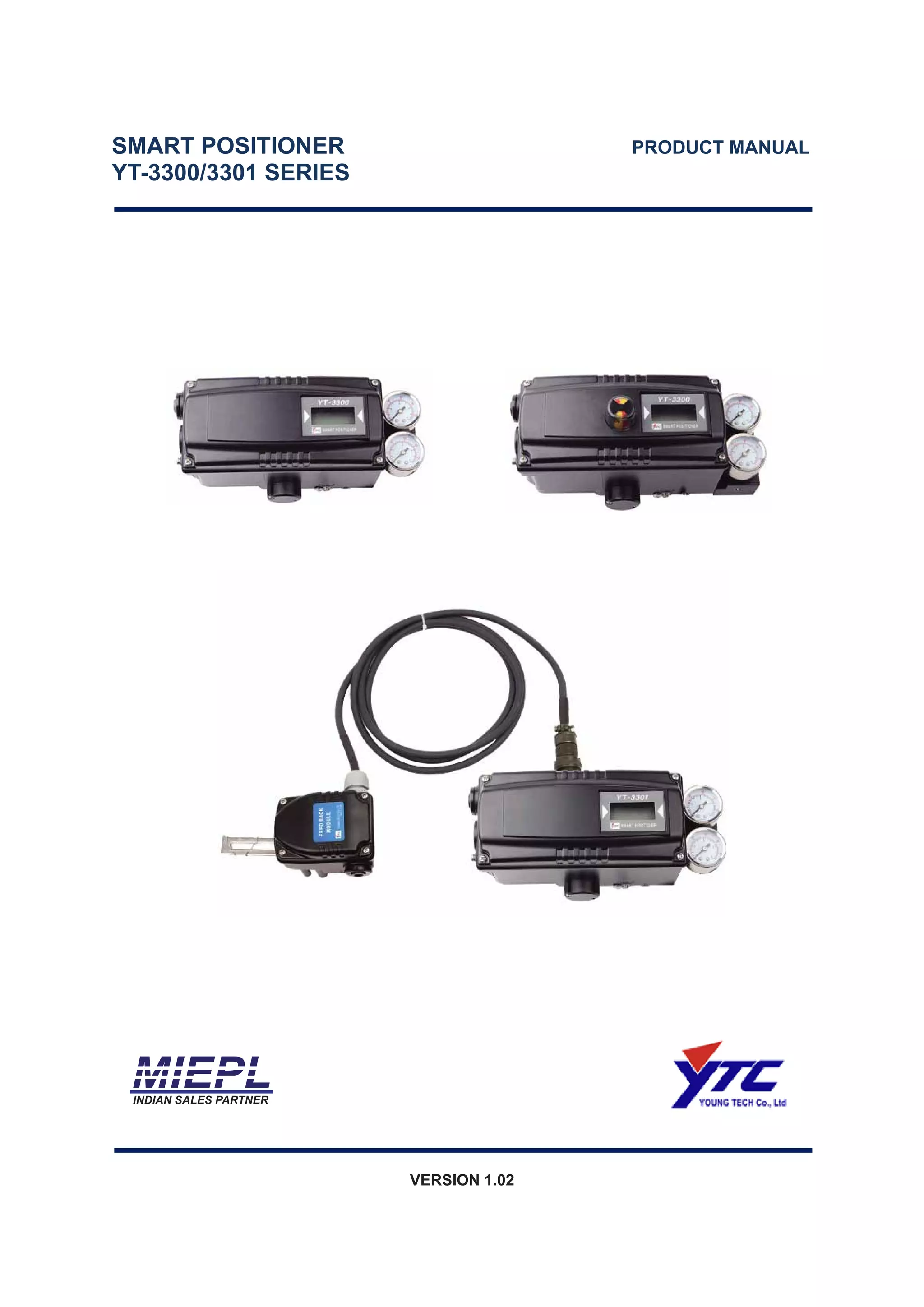 Rotork YTC YT- 3300 Smart Positioner Dealers | PDF