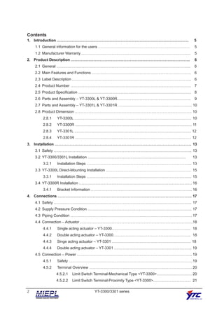 Rotork YTC YT- 3300 Smart Positioner Dealers | PDF | Technology & Computing
