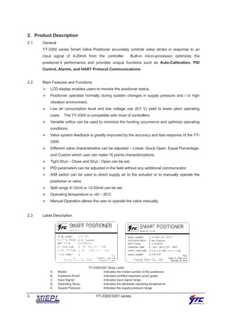 Rotork YTC YT- 3300 Smart Positioner Dealers | PDF | Technology & Computing