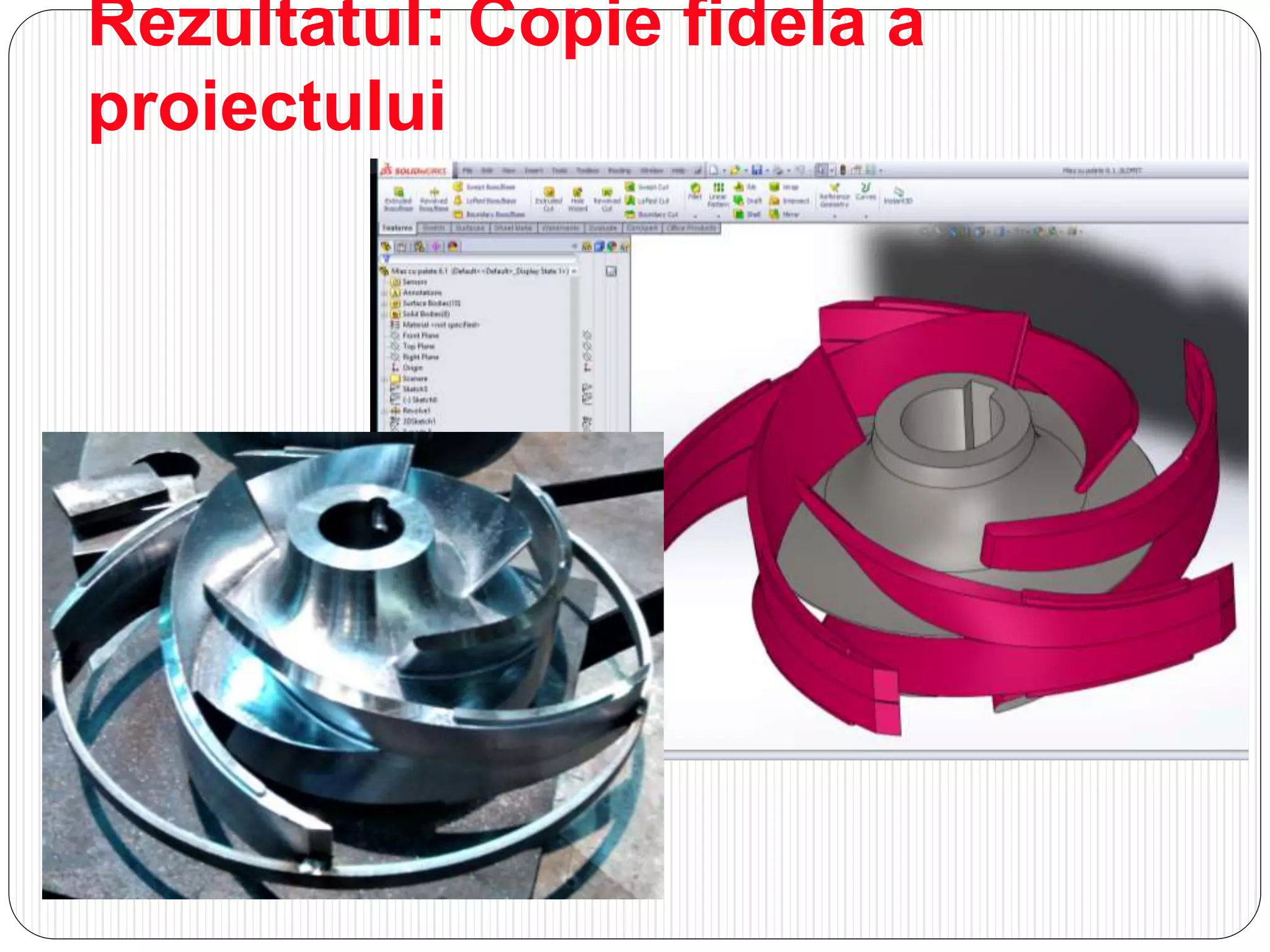 Proiectarea si executia unui rotor de pompa centrifuga dubluflux | PPTX
