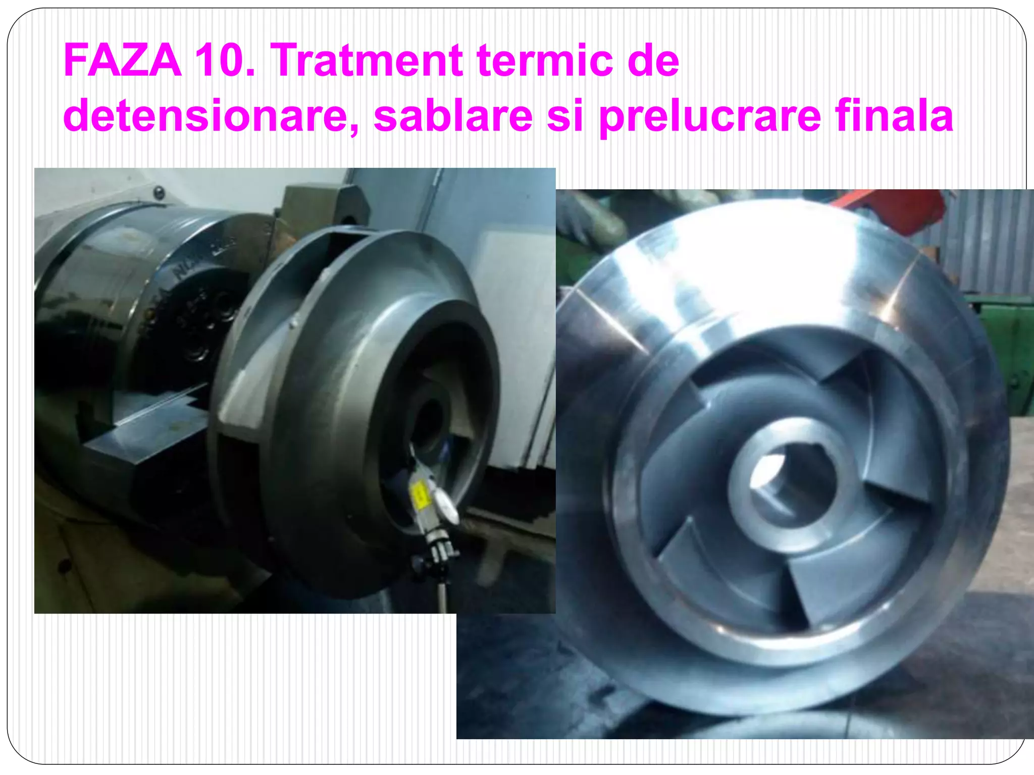 Proiectarea si executia unui rotor de pompa centrifuga dubluflux | PPTX