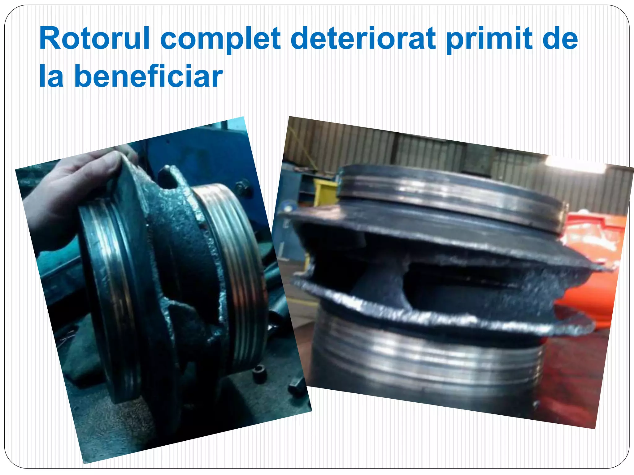Proiectarea si executia unui rotor de pompa centrifuga dubluflux | PPTX