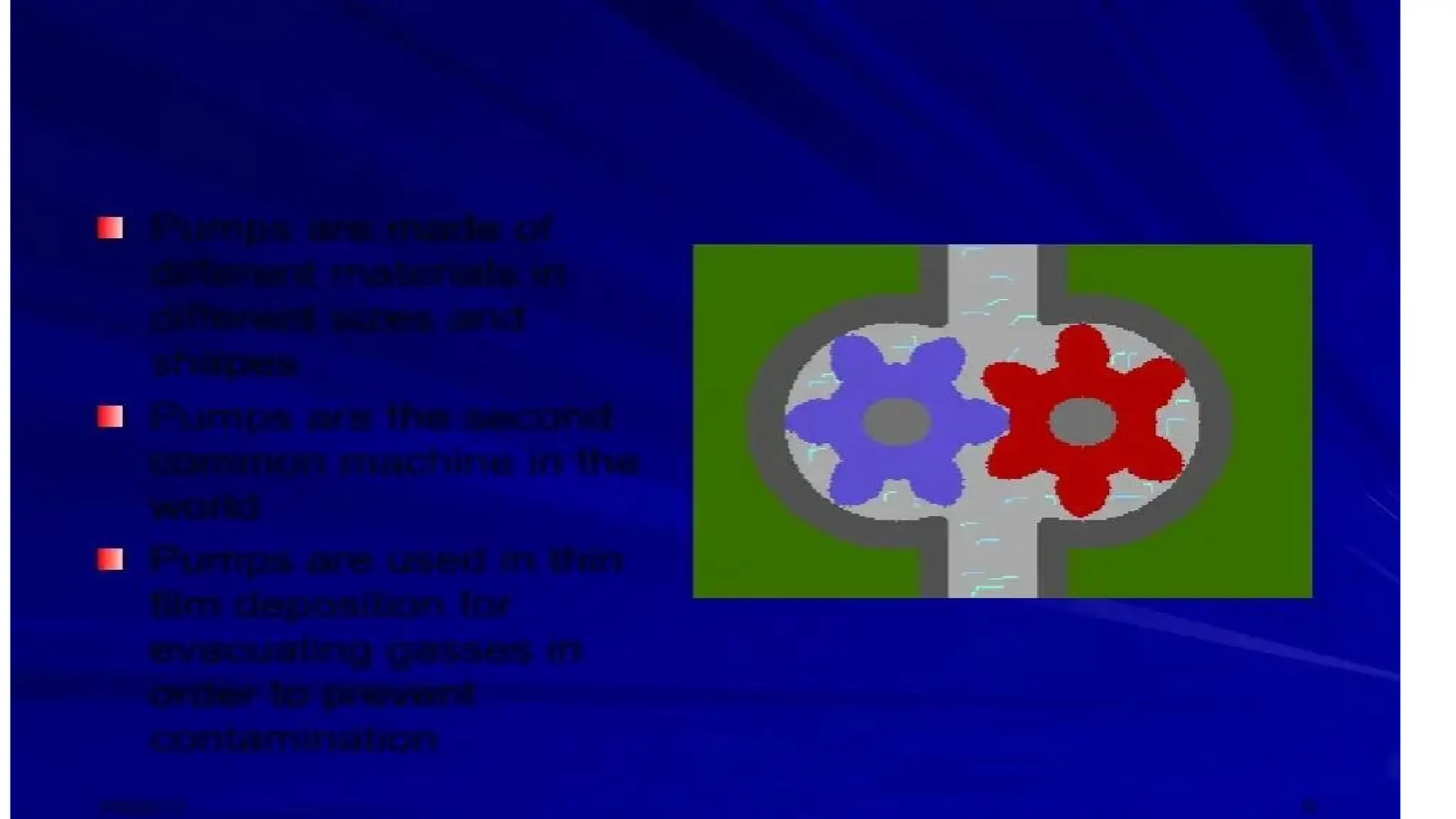rotory pump mechanism ppt and slide show. | PPTX