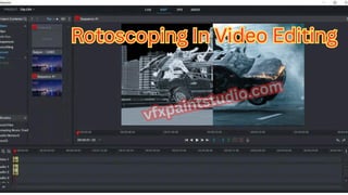 What Rotoscope In Video Editing? Explain | PPT