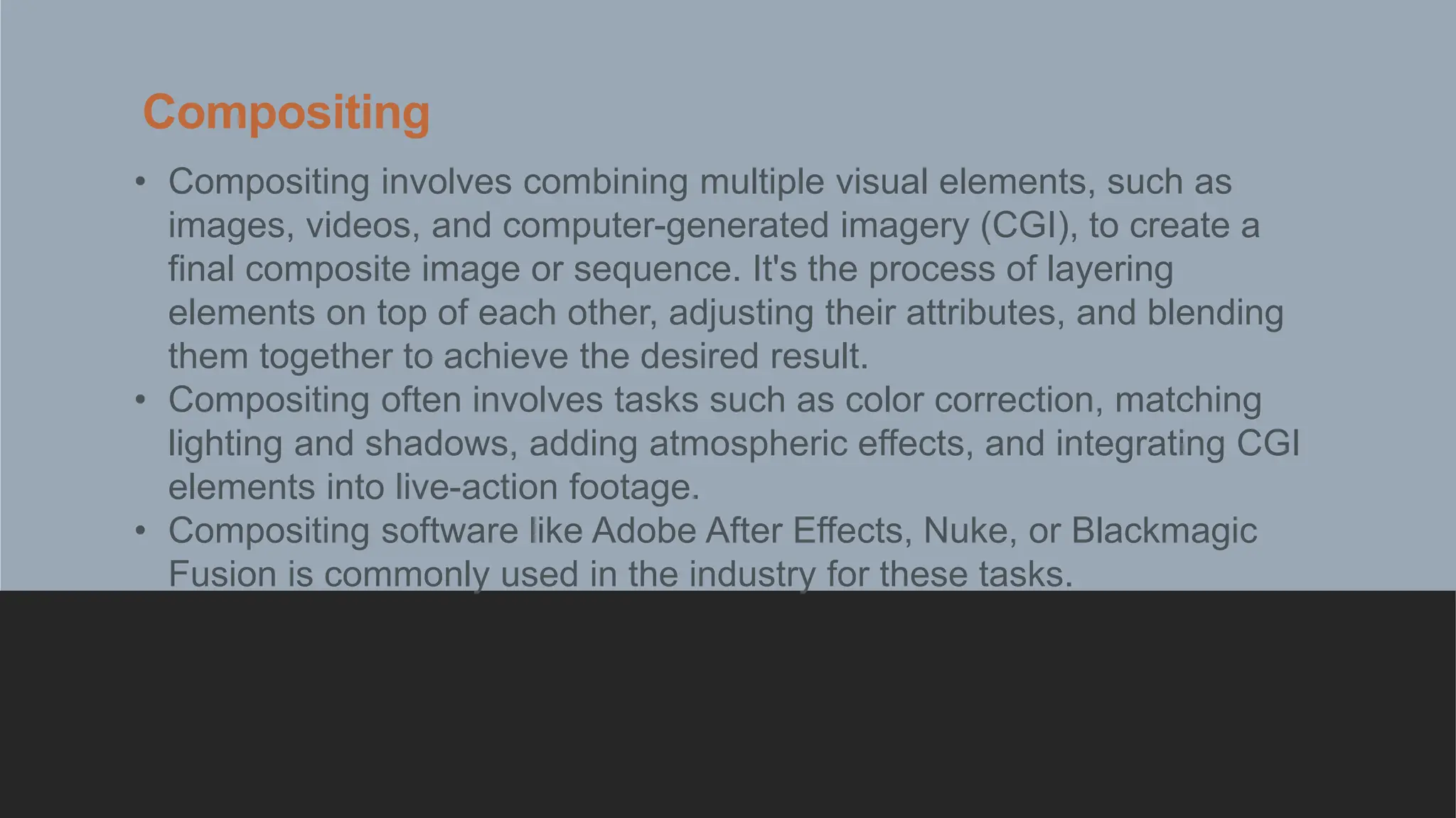 Rotoscoping Animation vs. Compositing Animation | PPTX