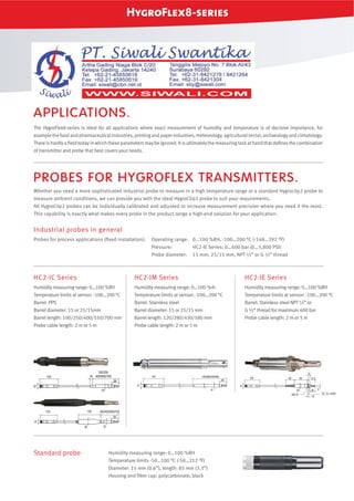 Rotronic Data Sheet HygroFlex8 Industrial Transmitter | PDF | Weather ...