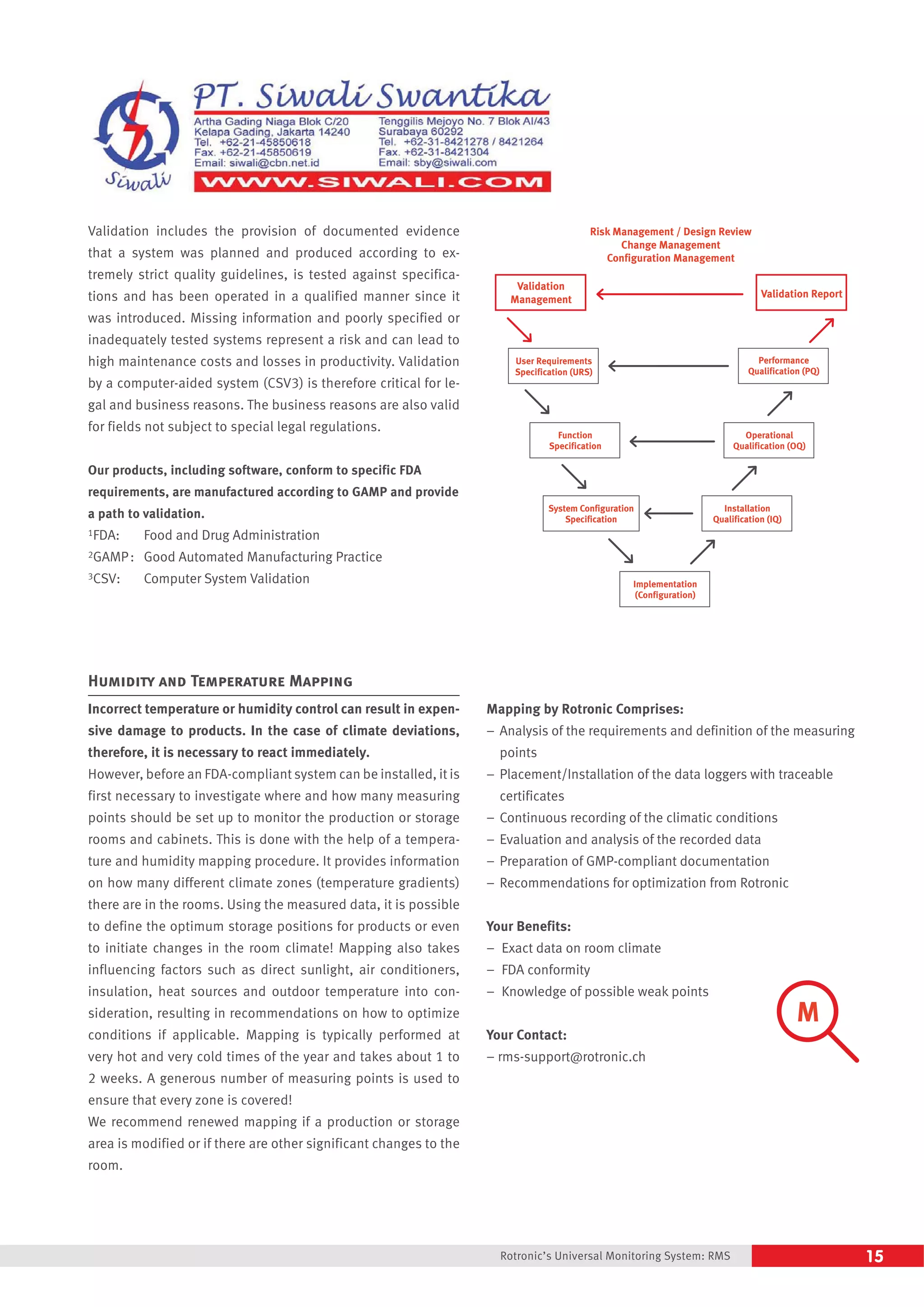 Rotronic Monitoring System Brochure | PDF