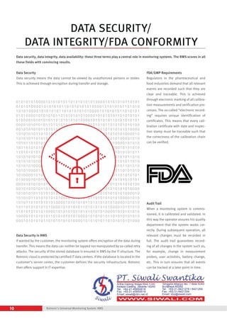 Rotronic Monitoring System Brochure | PDF