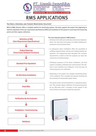 Rotronic Monitoring System Brochure | PDF