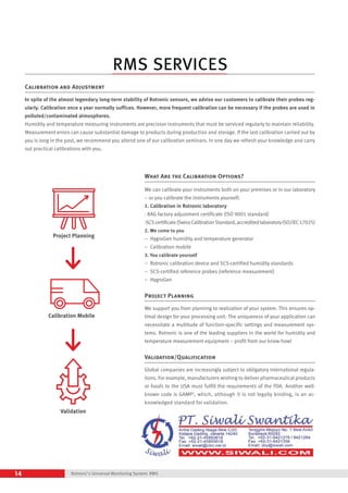 Rotronic Monitoring System Brochure | PDF