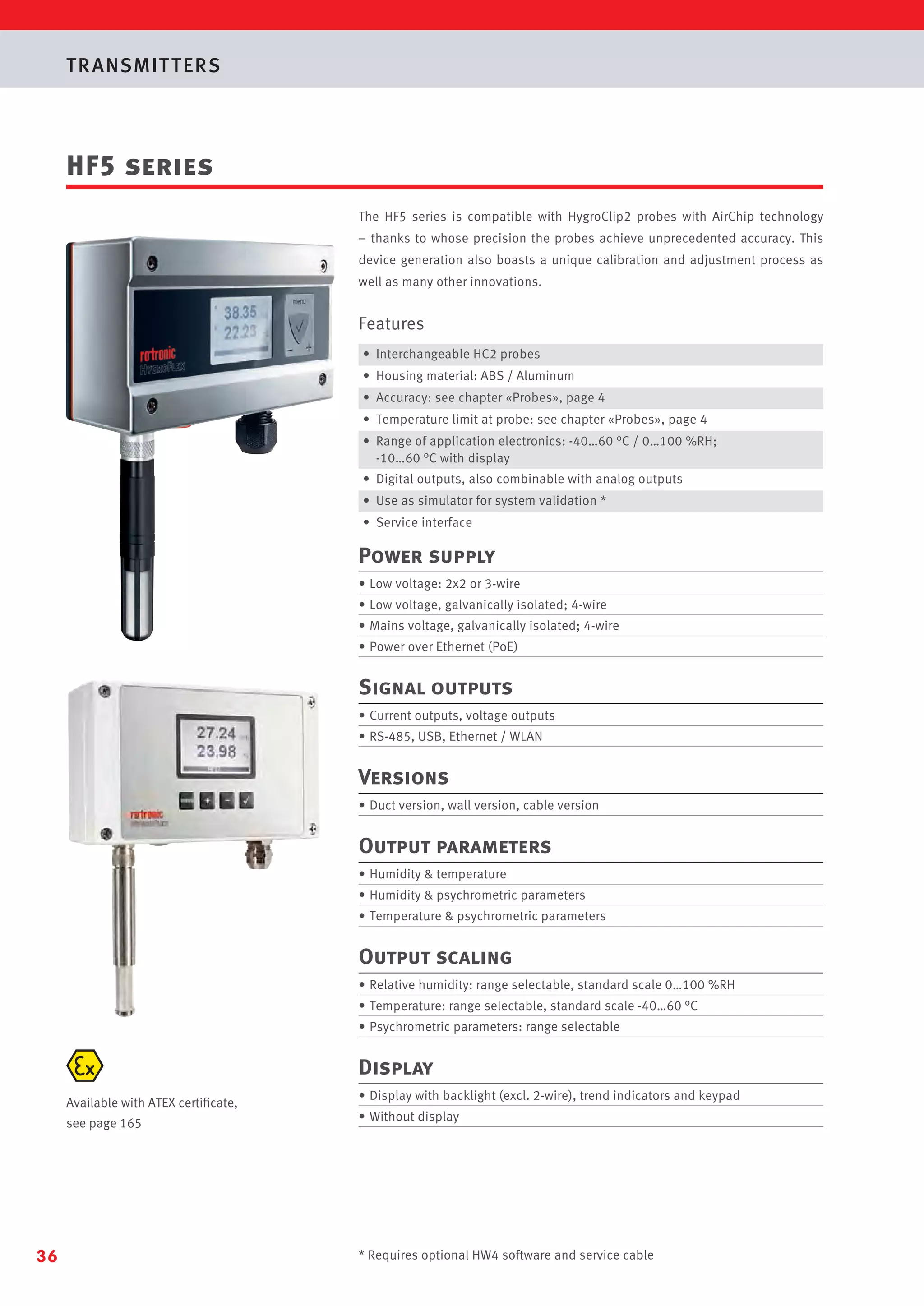 Rotronic Instruments Temperature, Humidity, Flow, Pressure & Carbon ...