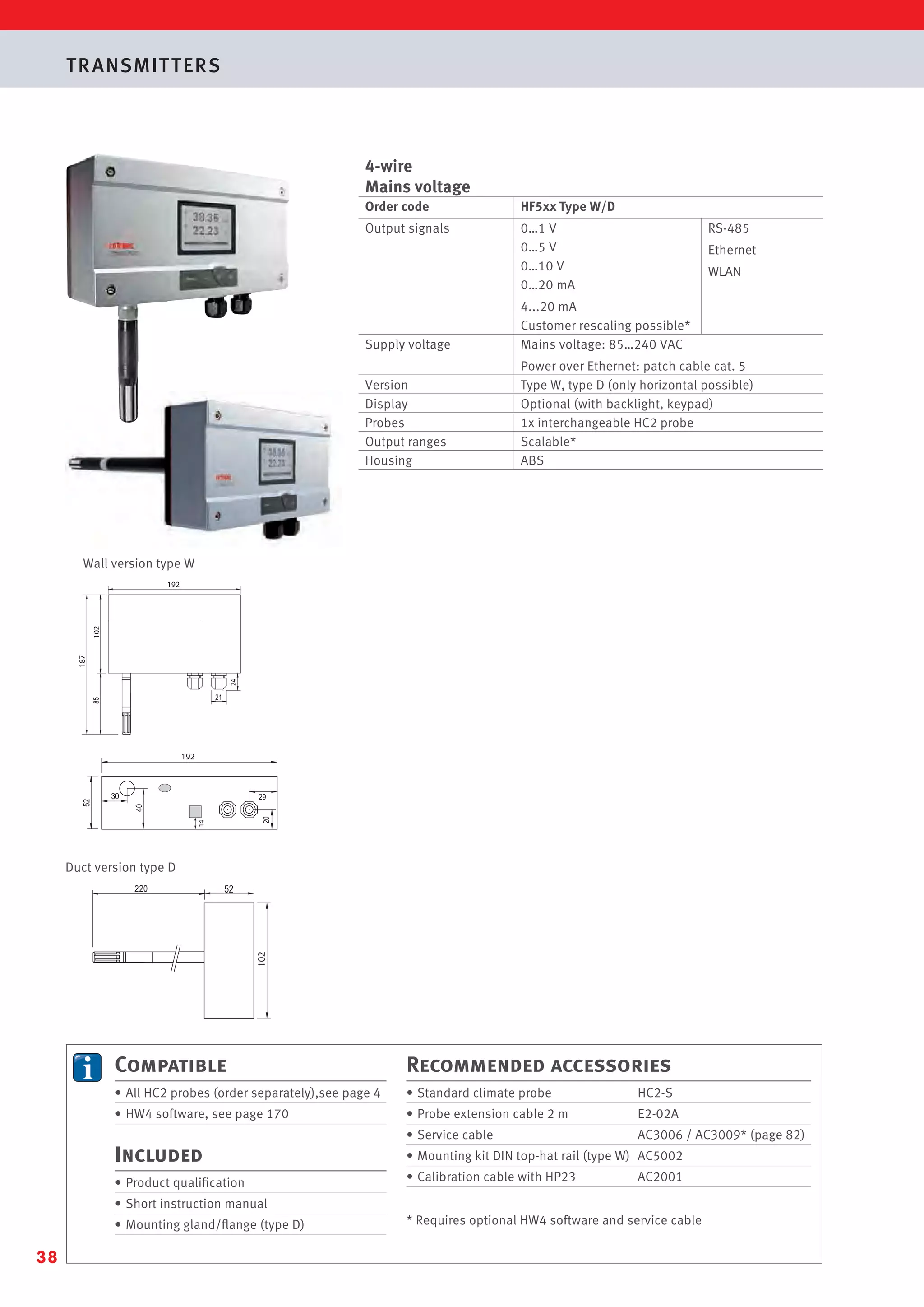 Rotronic Instruments Temperature, Humidity, Flow, Pressure & Carbon ...