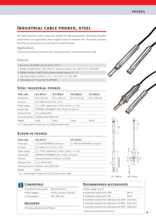 Rotronic Instruments Temperature, Humidity, Flow, Pressure & Carbon ...