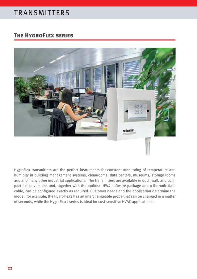 Rotronic Instruments Temperature, Humidity, Flow, Pressure & Carbon ...