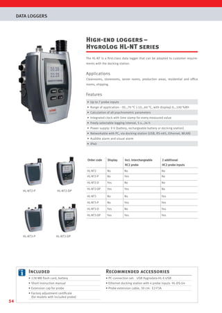 Rotronic Instruments Temperature, Humidity, Flow, Pressure & Carbon ...