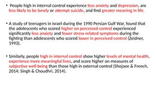 Psychology -Theory of Personality Julian Rotter | PPTX