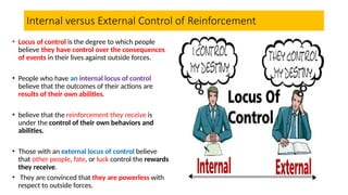 Psychology -Theory of Personality Julian Rotter | PPTX