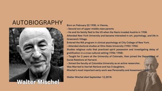 Rotter and Mischel Cognitive Social Learning Theory | PDF