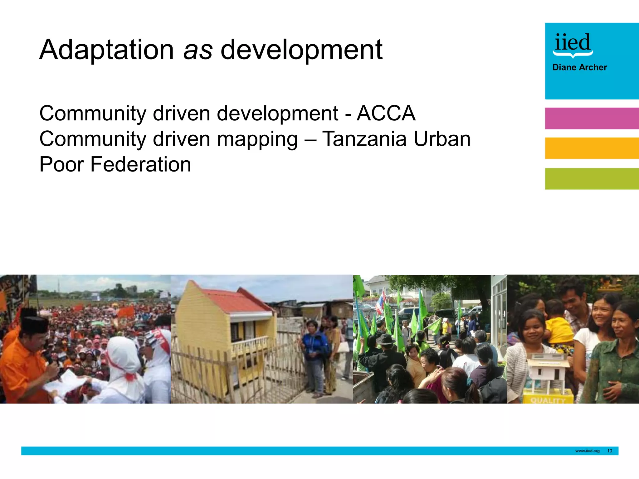 Urban community-based adaptation: opportunities and challenges | PDF ...