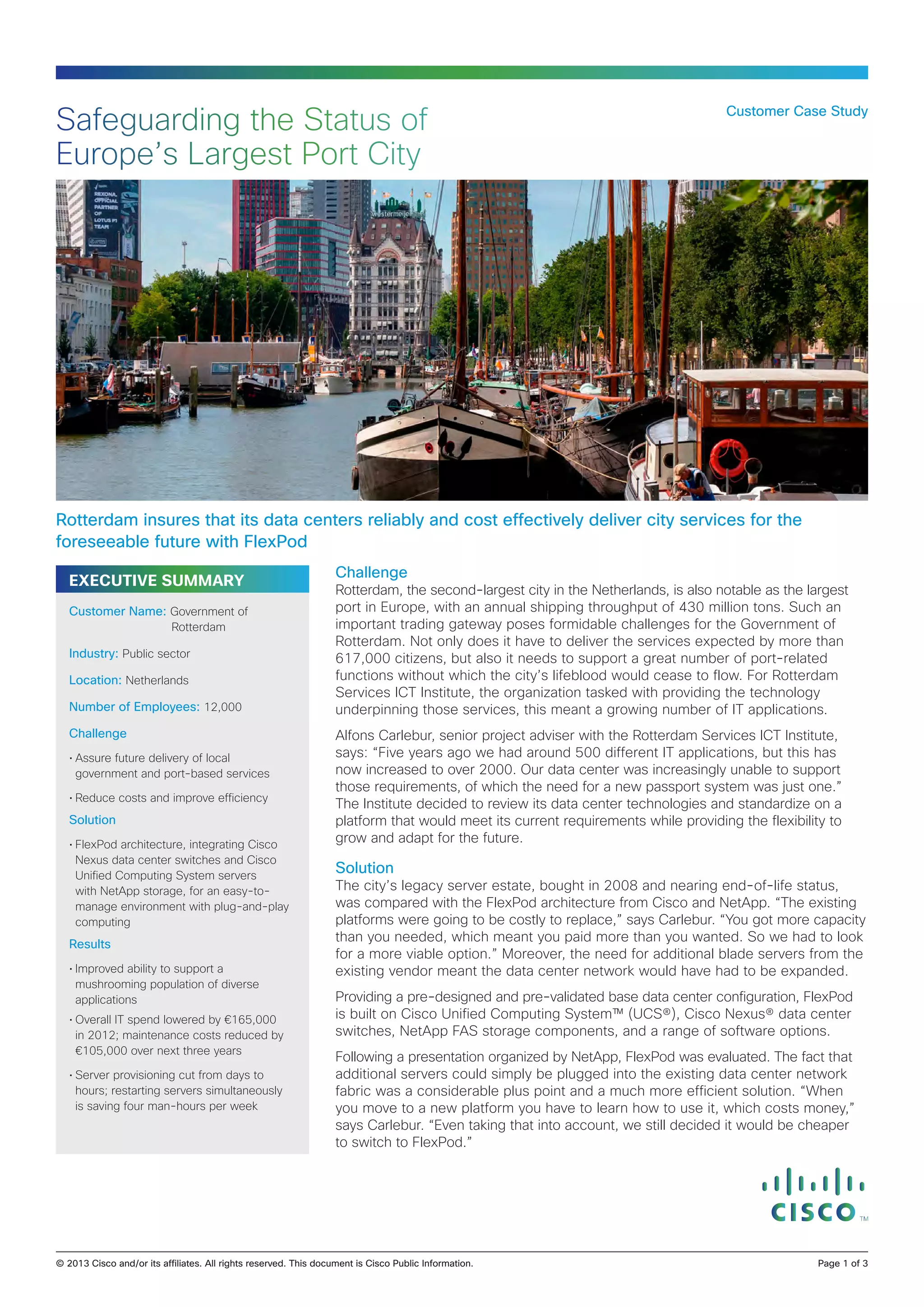 City of Rotterdam | PDF