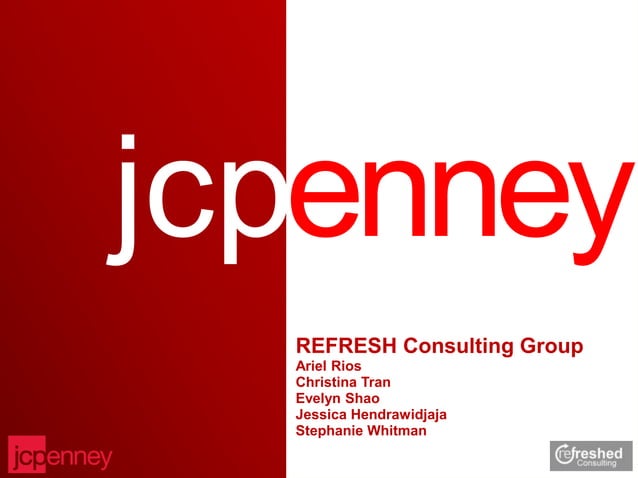 JC Penney, Retail Management Project | PPTX