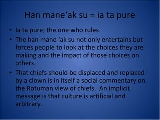 Rotuma Mythos | PPT | Wedding | Personal Celebrations & Life Events