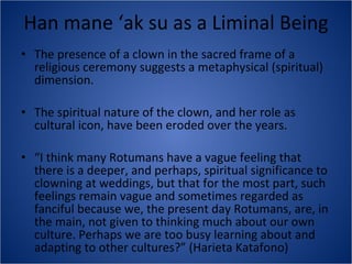 Rotuma Mythos | PPT | Wedding | Personal Celebrations & Life Events