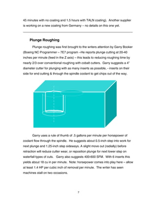 Rough machining-tit-rossman | PDF