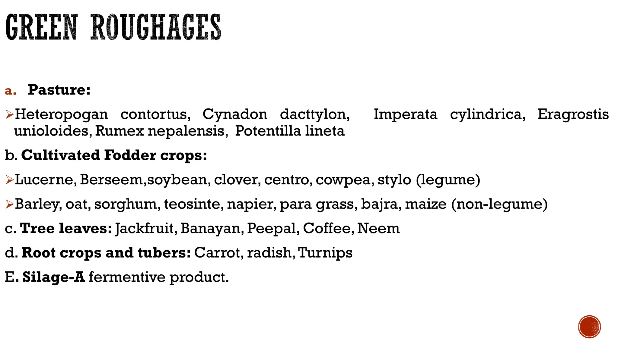 Introduction of Roughages and concentrates | PDF