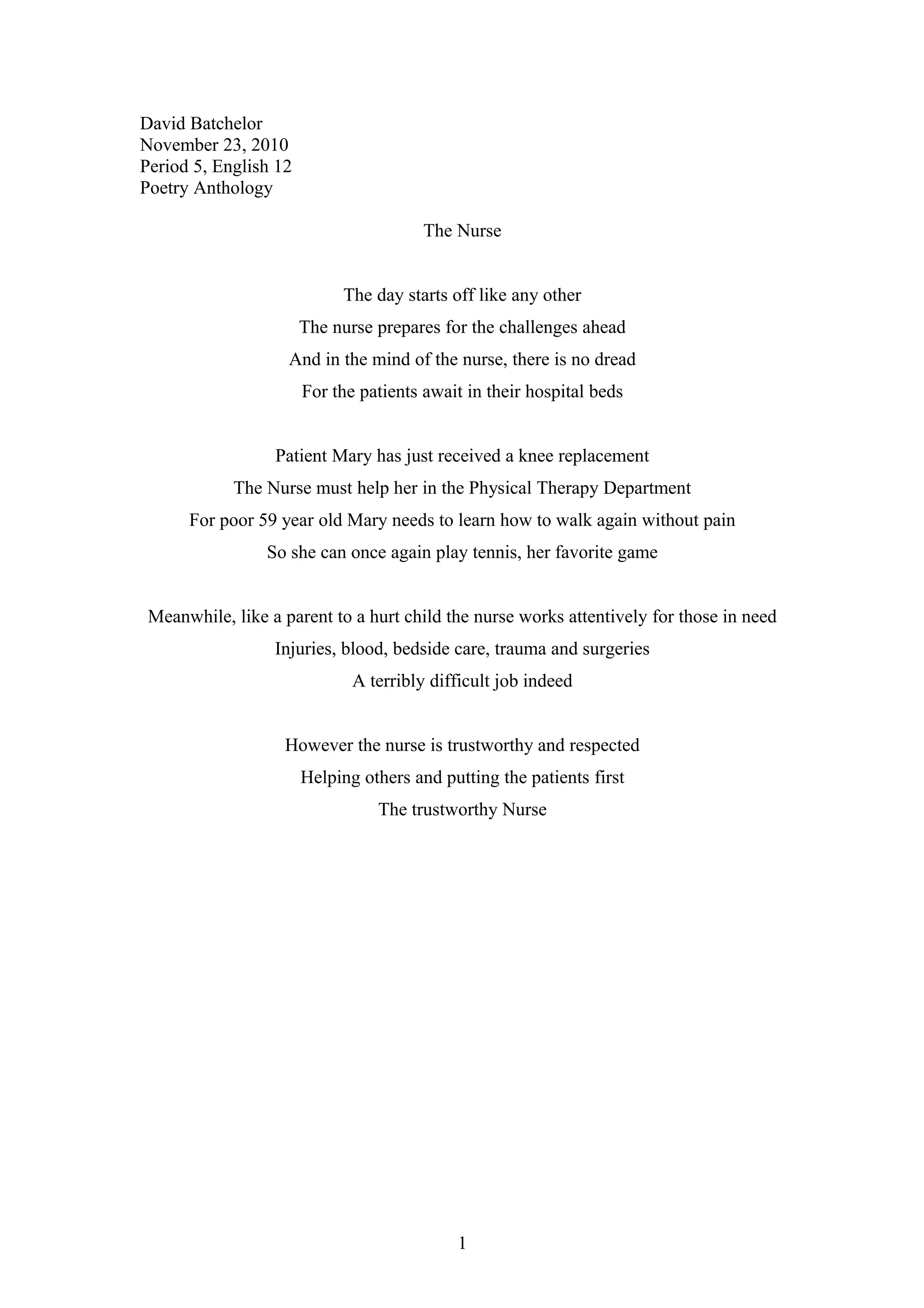 Poetry anthology | DOC