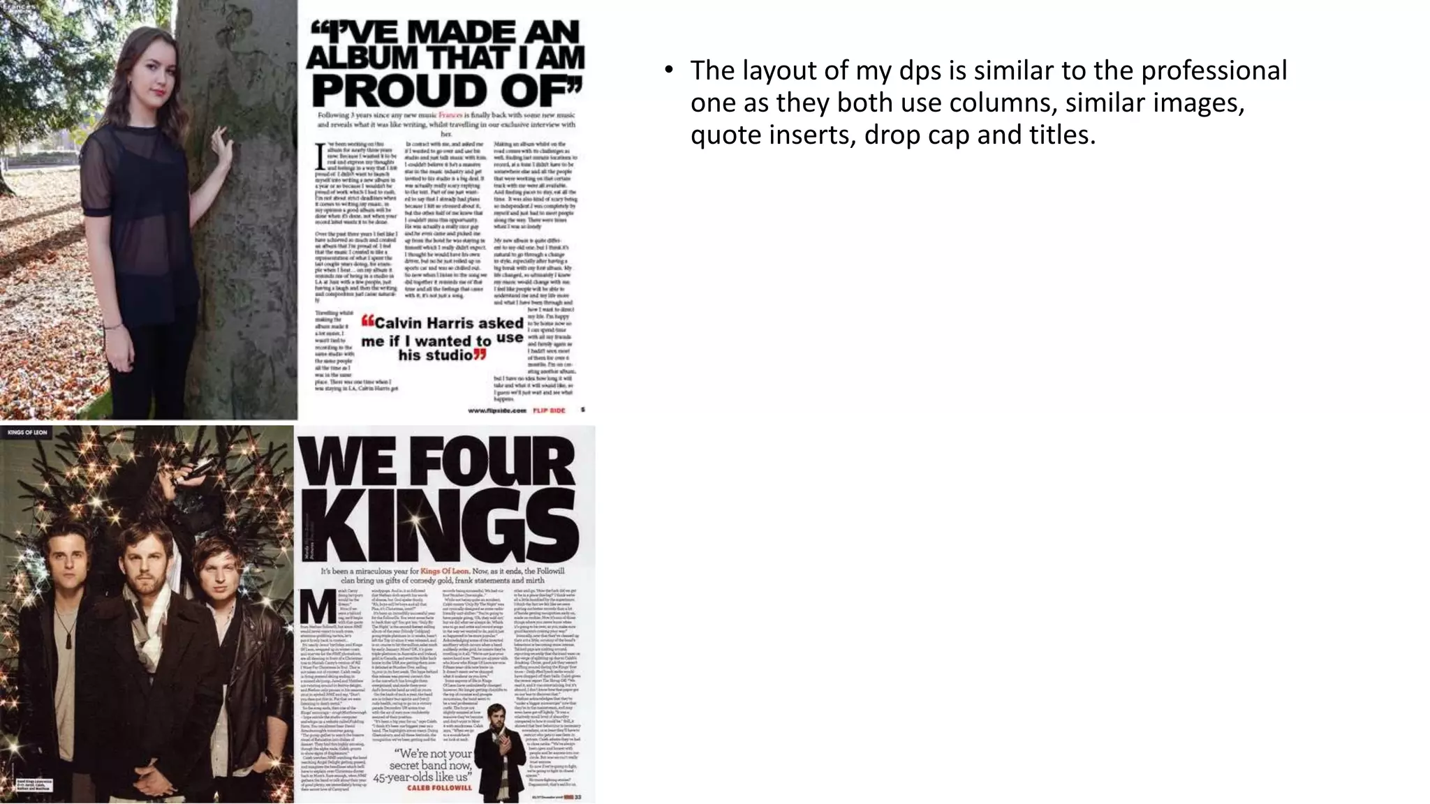 Rough cut comparison | PPTX