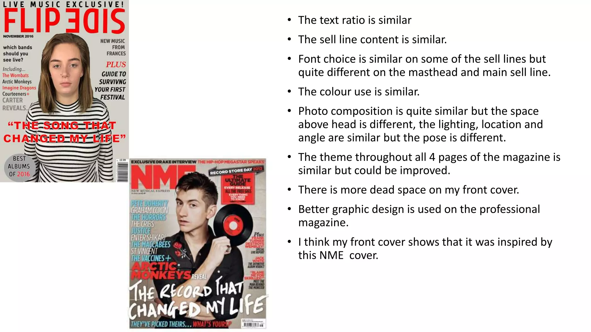 Rough cut comparison | PPTX