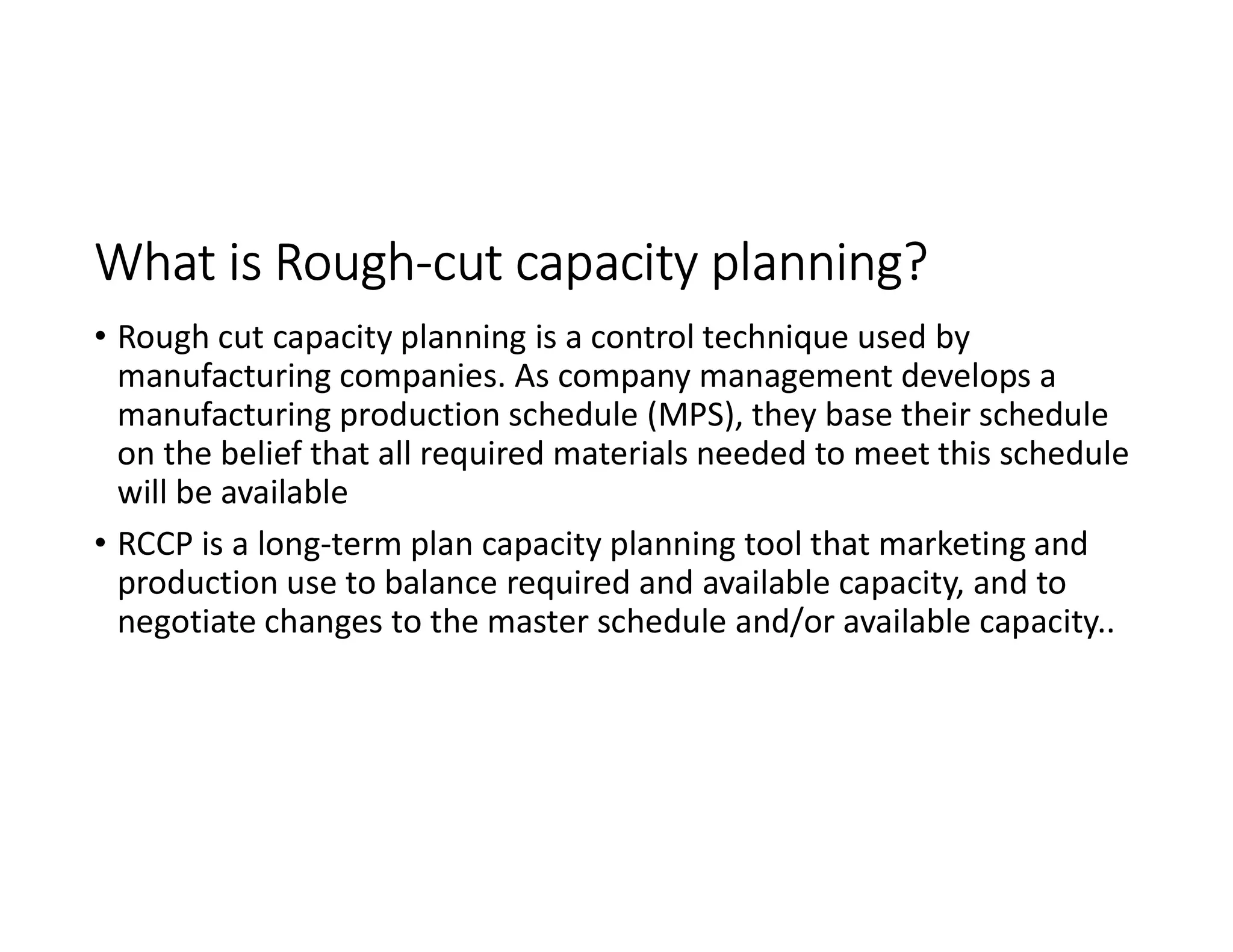 Rough cut planning | PDF